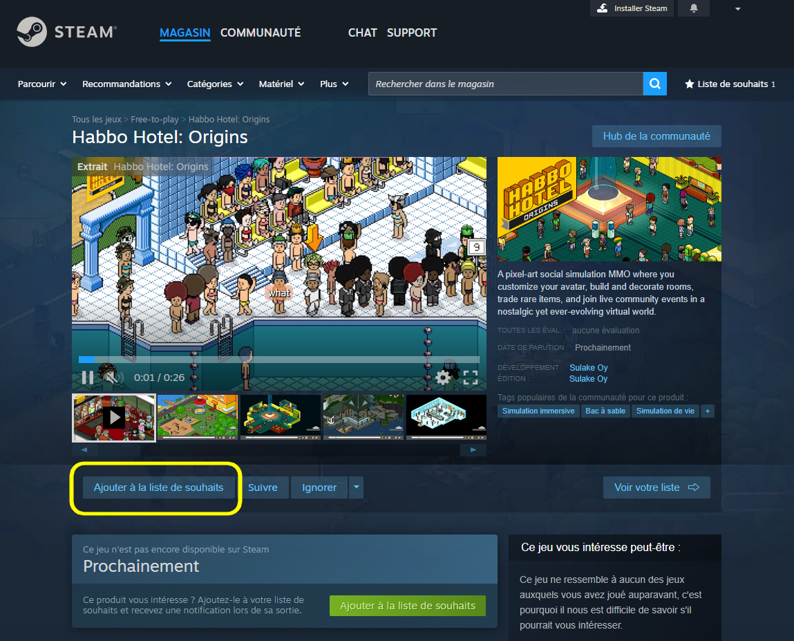 🆙Habbo Origins est arrivé sur Steam - HabbGames