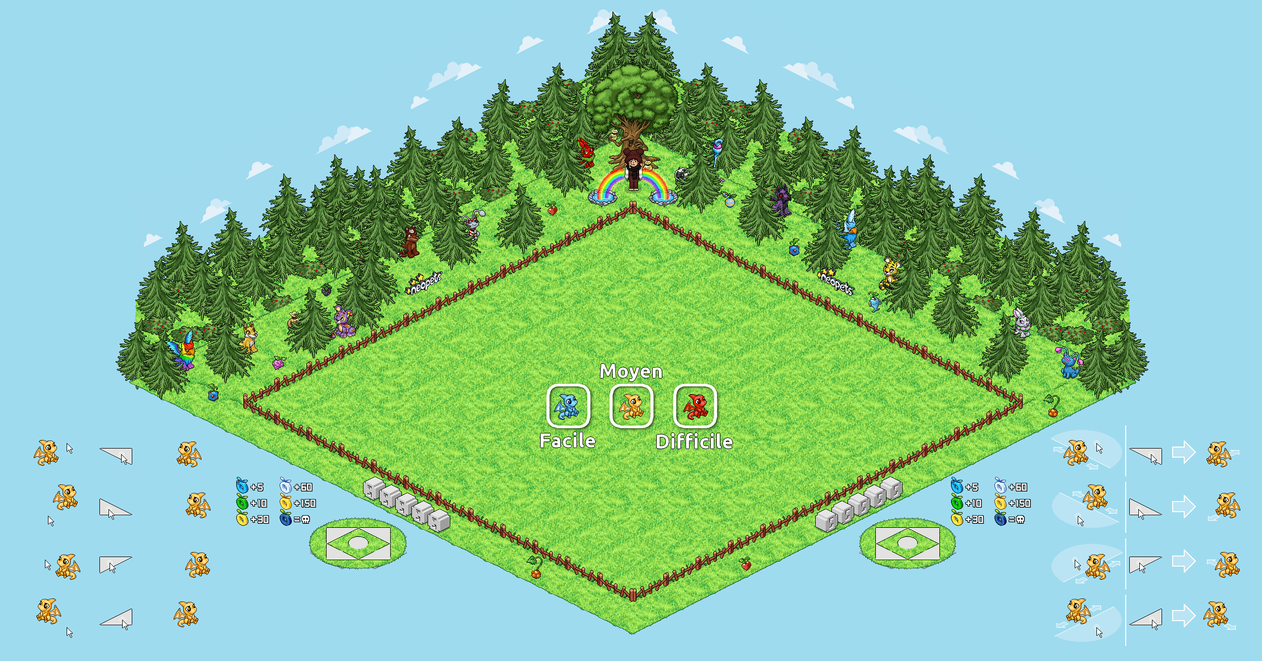 JEU - Chasse aux fruits - HabbGames
